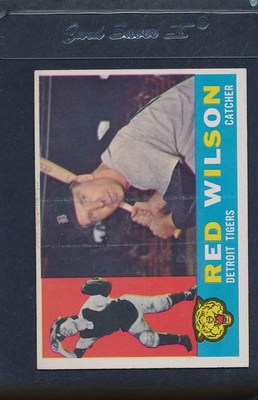 1960 Topps #379 Red Wilson Tigers EX 60T379-12616-2 | eBay