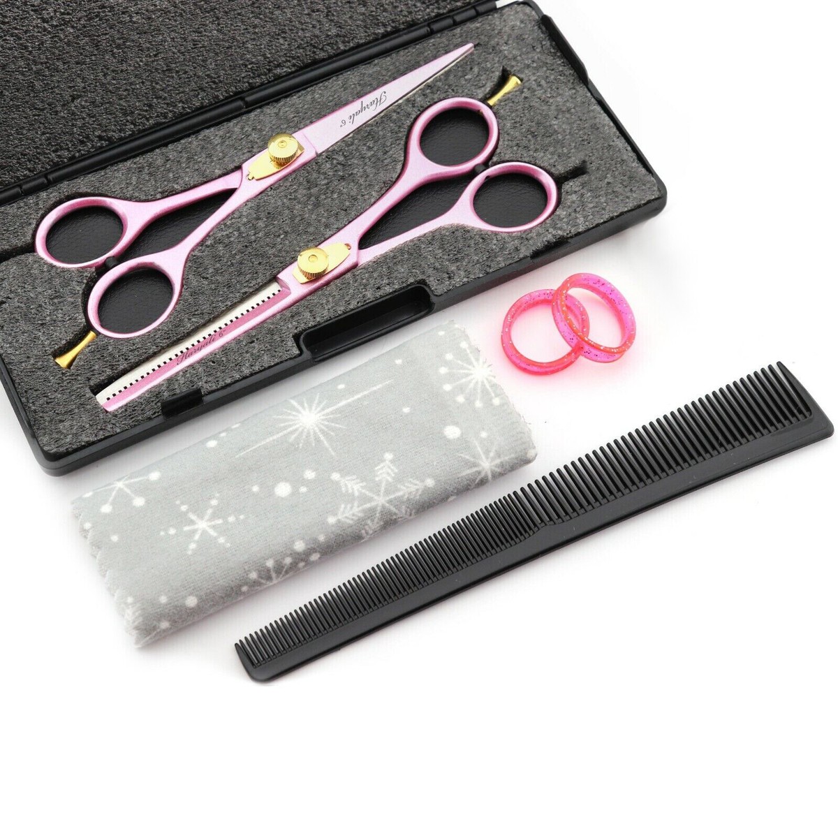 Pink Hair Cutting Scissors