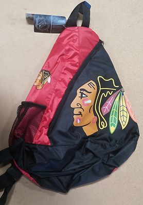Chicago Blackhawks BackPack / Back Pack Book Bag NEW NHL - TEAM COLORS ...