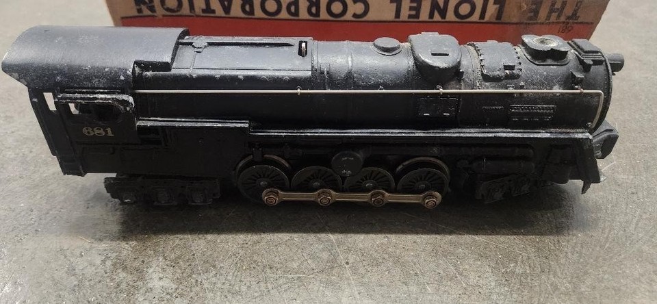 Lionel No. 681 Vintage O 6-8-6 Die-Cast S2 Steam Turbine Locomotive | eBay