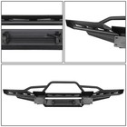 OFFROAD STEEL FRONT BUMPER BRUSH GUARD W/LED LIGHT BAR FOR 2018-2019 ...