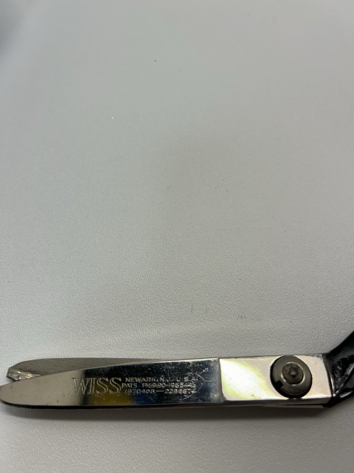 2 WISS Pinking Shears & Made Japan Heavy Duty Professional Scissors ...