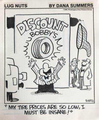 Dana Summers- Published Cartoon Drawn and Signed | eBay