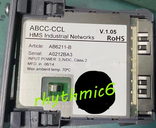 Brand new HMS ABCC-CCL AB6211-B CC-Link bus module Anybus Fast FedEx or ...