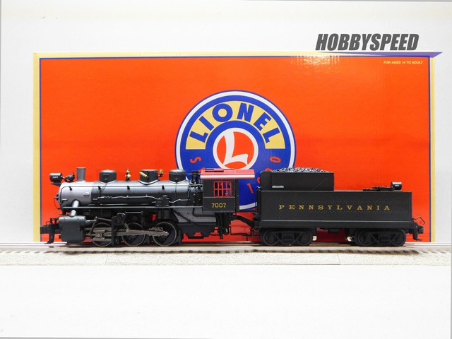 LIONEL PRR LEGACY 0-6-0 STEAM LOCOMOTIVE ENGINE #7007 O GAUGE train ...