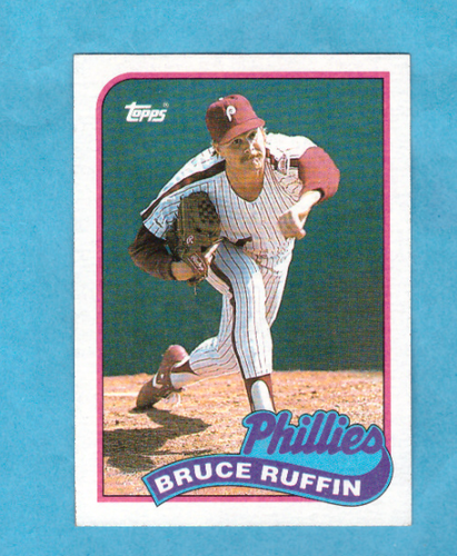 1989 Topps Baseball card #518 Bruce Ruffin Phillies | eBay