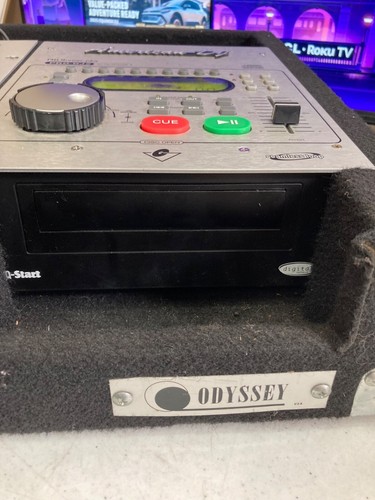 American DJ PROformer PRO-DJ2 DJ CD Player & Q-2221 Preamp Mixer Odyssey Case | eBay