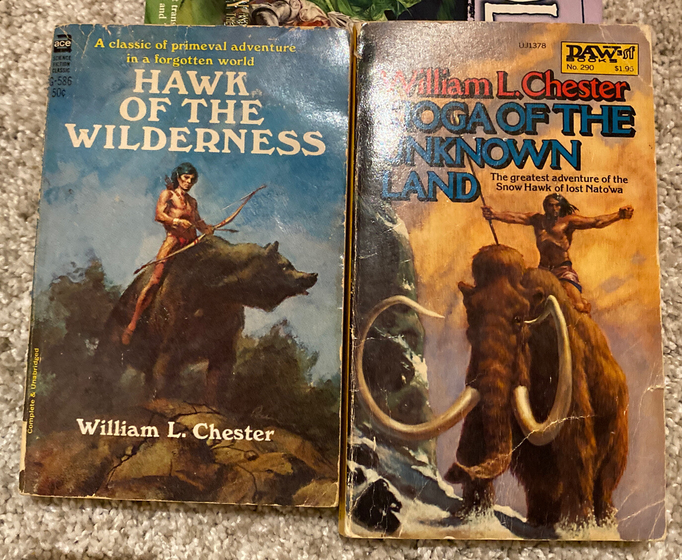 Hawk of the Wilderness, Kioga Of The Unknown Land William L. Chester PB ...