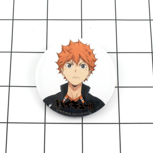 Haikyuu Haikyu Hinata Shoyo can badge button pin Animate Festival ...