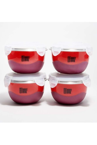Chef Robert Irvine 4-pack Set Microwave-Safe Stainless Bowls | eBay