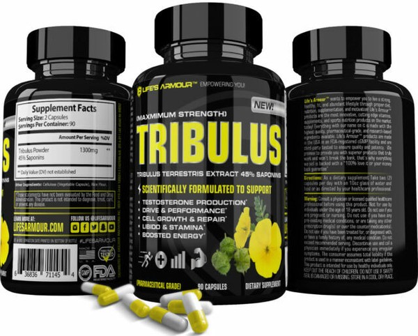 Best Tribulus Terrestris Testosterone Supplement Test Booster Libido ...