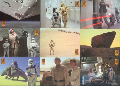 STAR WARS TRILOGY MERLIN SET OF 125 CARDS | eBay