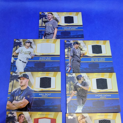 2022 Topps Update All Star Stitches Relics and parallels U pick ...