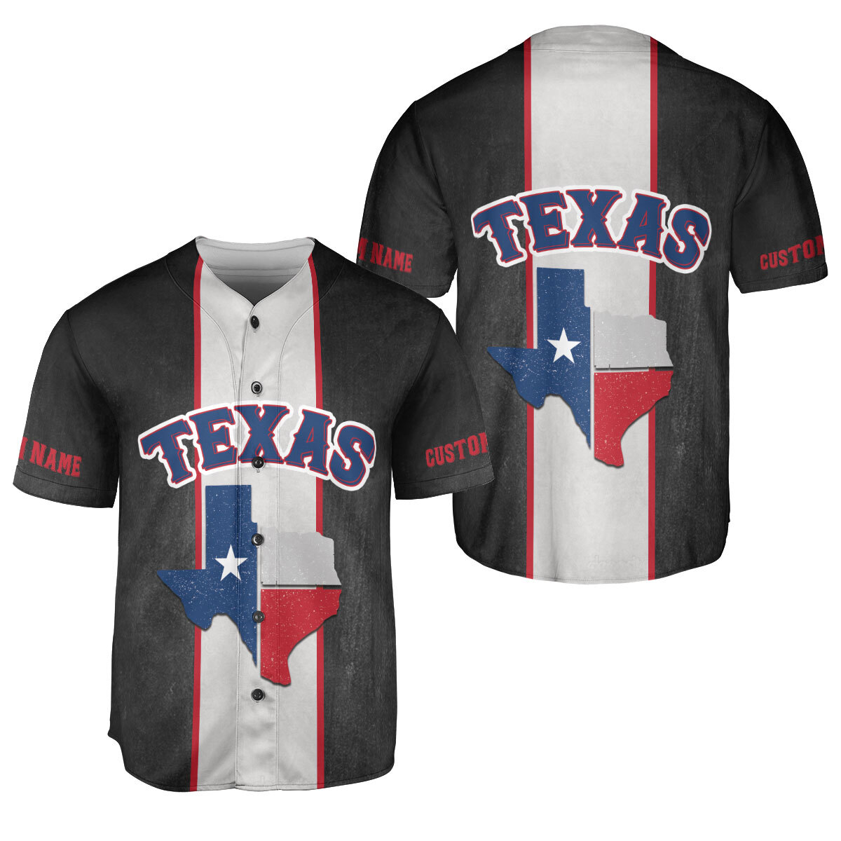 Personalized Name Texas Flag and Map Dont Mess with Texas Baseball ...