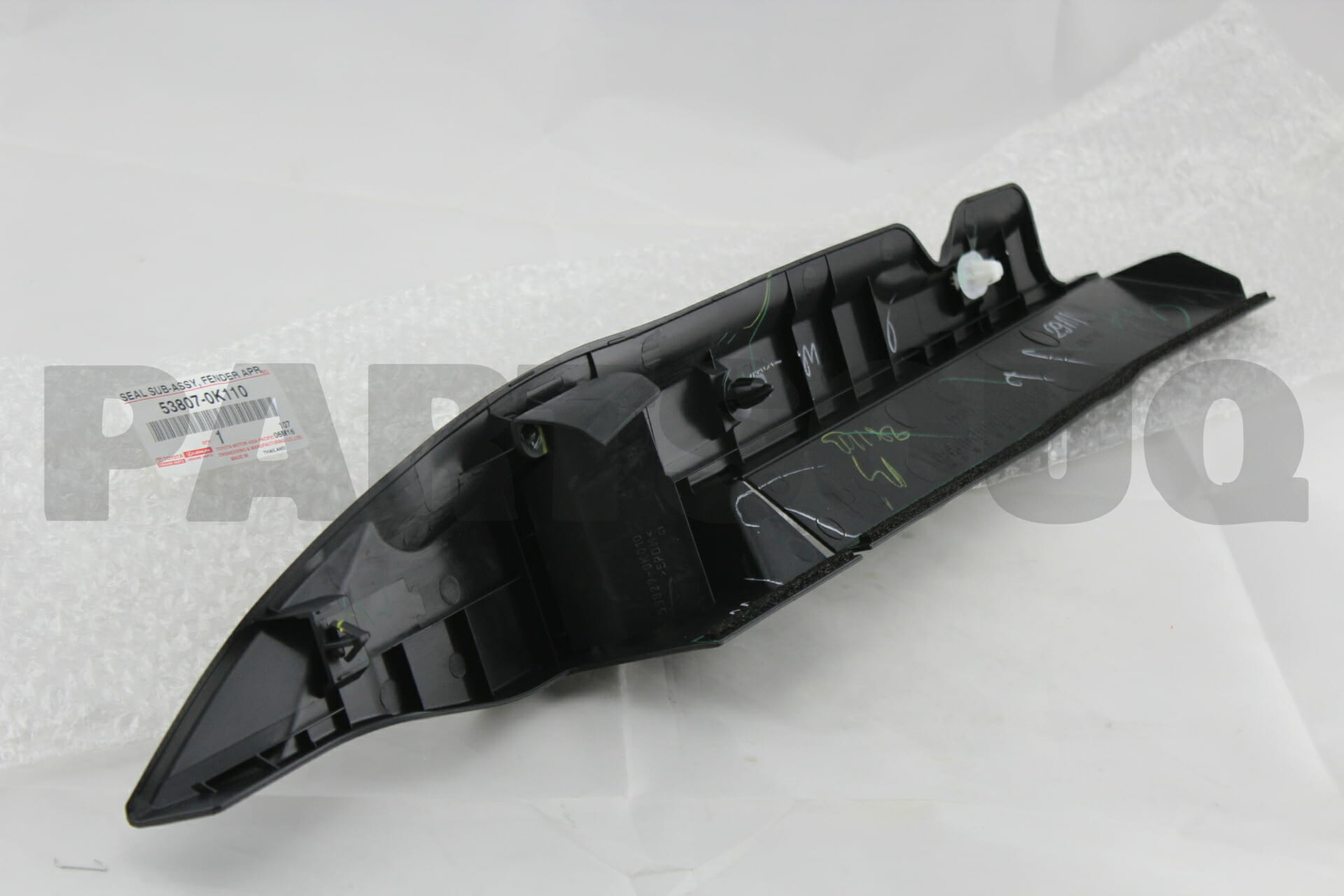 538070K110 Genuine Toyota SEAL SUB-ASSY FENDE 53807-0K110 | eBay