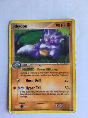Carta Card Pokemon Rhydon / 46/101 / 2004 / EN | eBay
