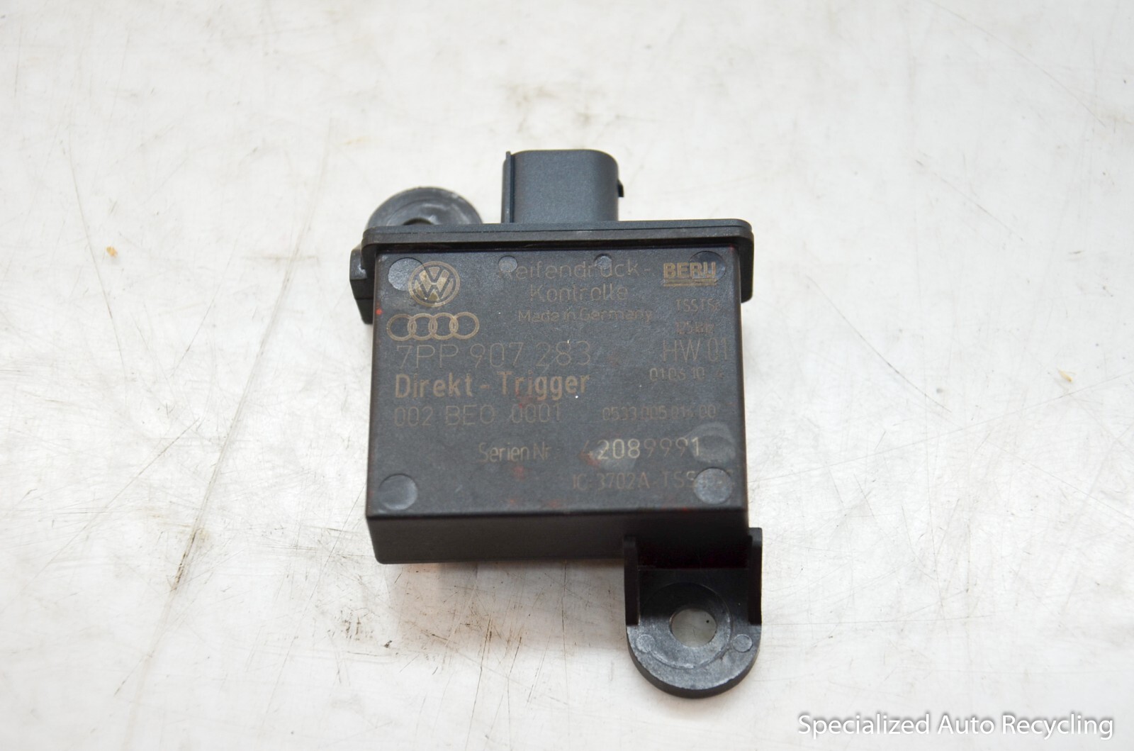 2010-16 Porsche Panamera TPMS Tire Pressure Monitoring Sensor Module ...