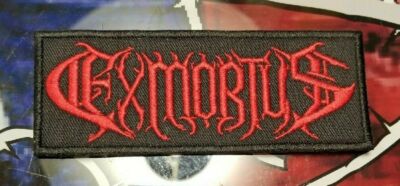 EMBROIDERED EXMORTUS METAL BAND SMALL PATCH (Made To Order) | eBay