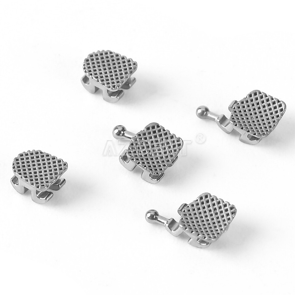 AZDENT Dental Orthodontic MIM Monoblock Brackets Braces Mini Roth/MBT ...
