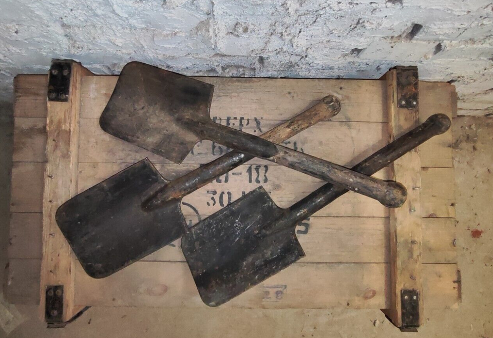 German WW2 Shovel small infantry Spade WhermachtlllRЕICH 1942-44 ...