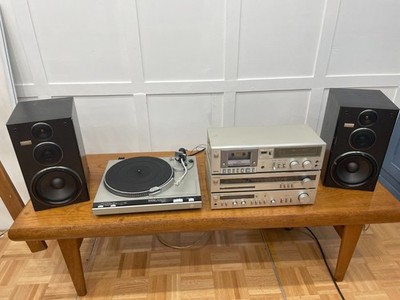 Vintage Technics HiFi separates & technics record deck. Working order ...