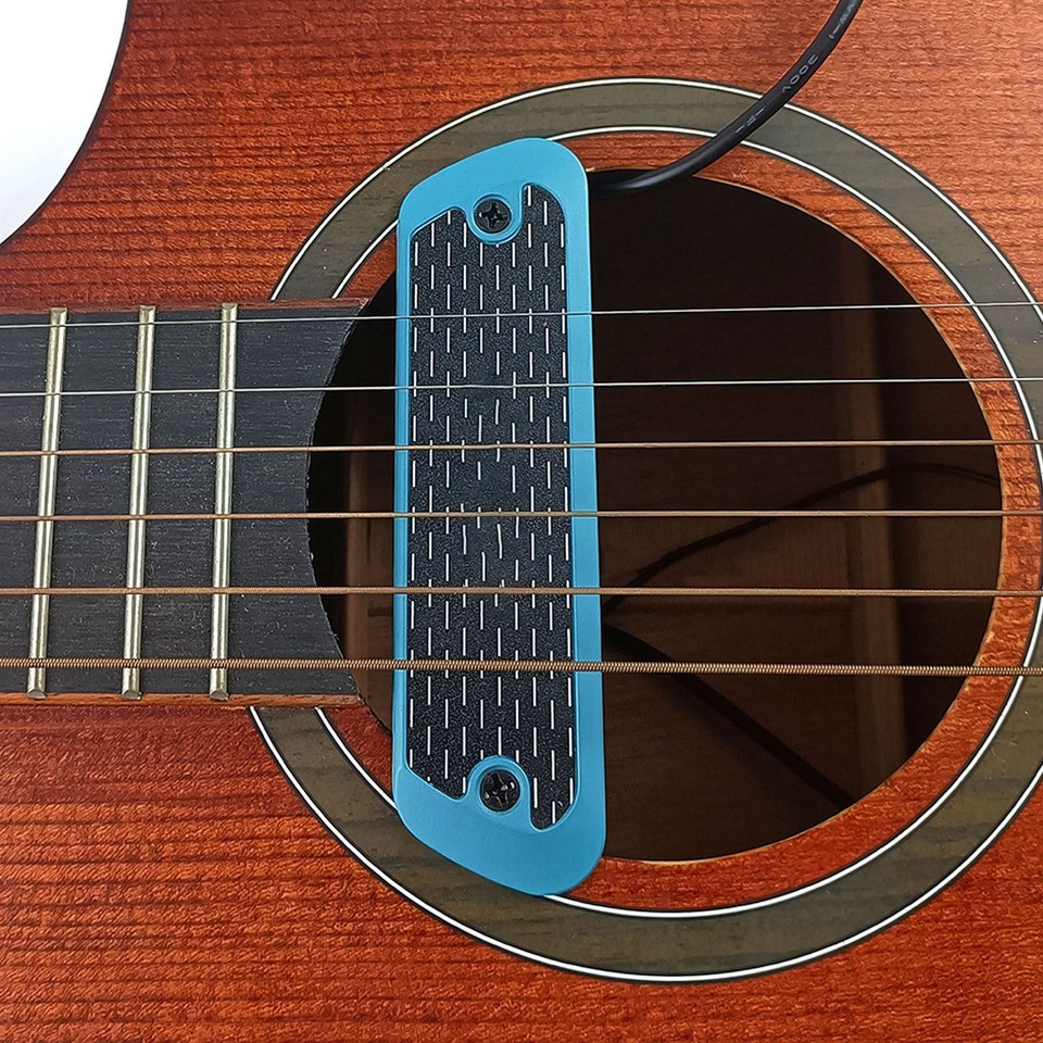 Acoustic Guitar Pickup Volume Tone Control 6.35mm Plug 3mm Wire Passive ...