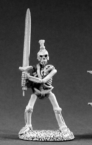 Reaper Miniatures Skeleton/2 Handed #02129 Dark Heaven Legends ...
