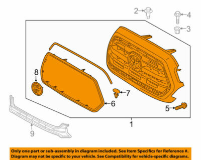 53141-71010 Toyota Emblem, radiator grille (or front panel) 5314171010 ...
