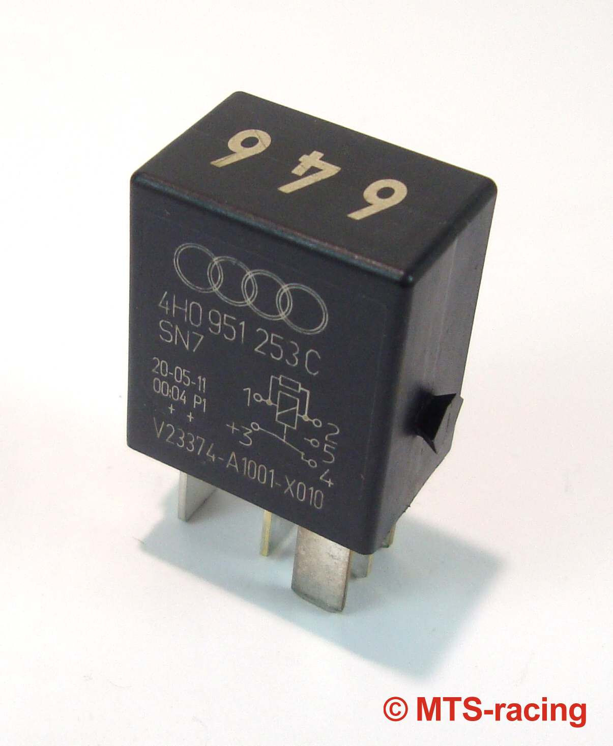 Original 12 Volt Audi VW Seat Skoda Relais 646 Typ 4H0951253C ...