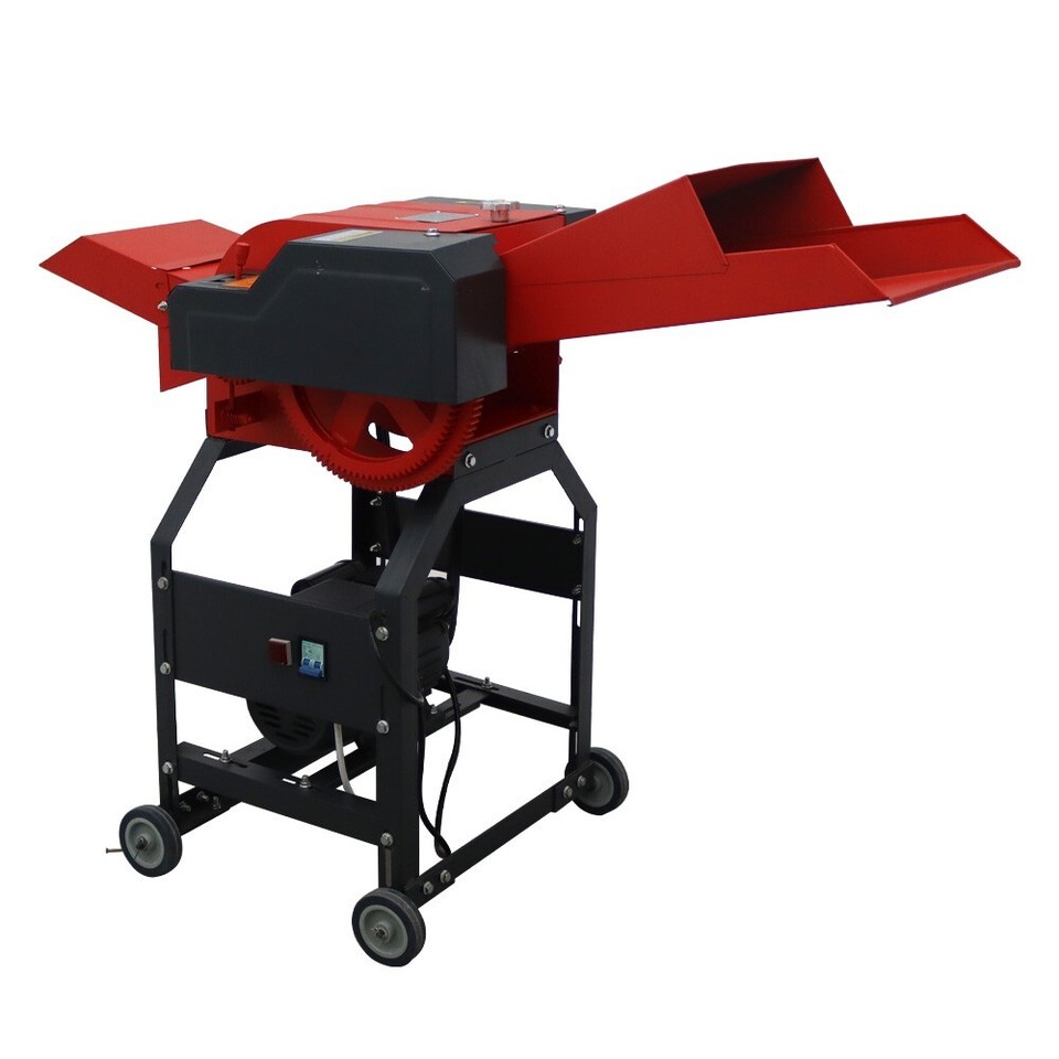 Electric Hay Cutter Straw Grass Crusher Pulverizer Shredder 110V 4 ...