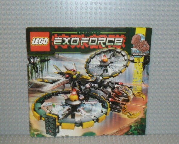 LEGO® Exo-Force Bauanleitung 8117 Storm Lasher ungelocht instruction ...