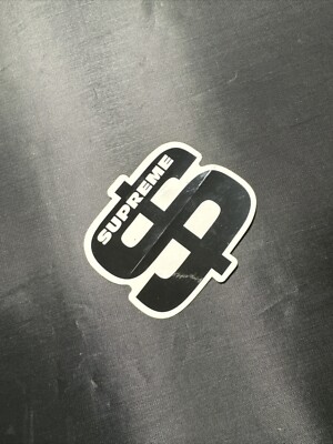 Supreme Dollar Sign Sticker Black 100% Authentic FW22 | eBay