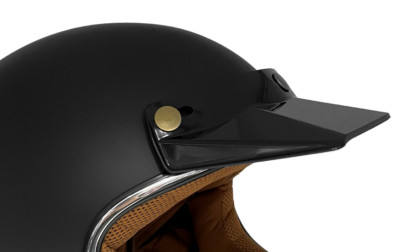 Sun Visor for GDM Rebel retro Motorcycle Helmet 3 snap | eBay