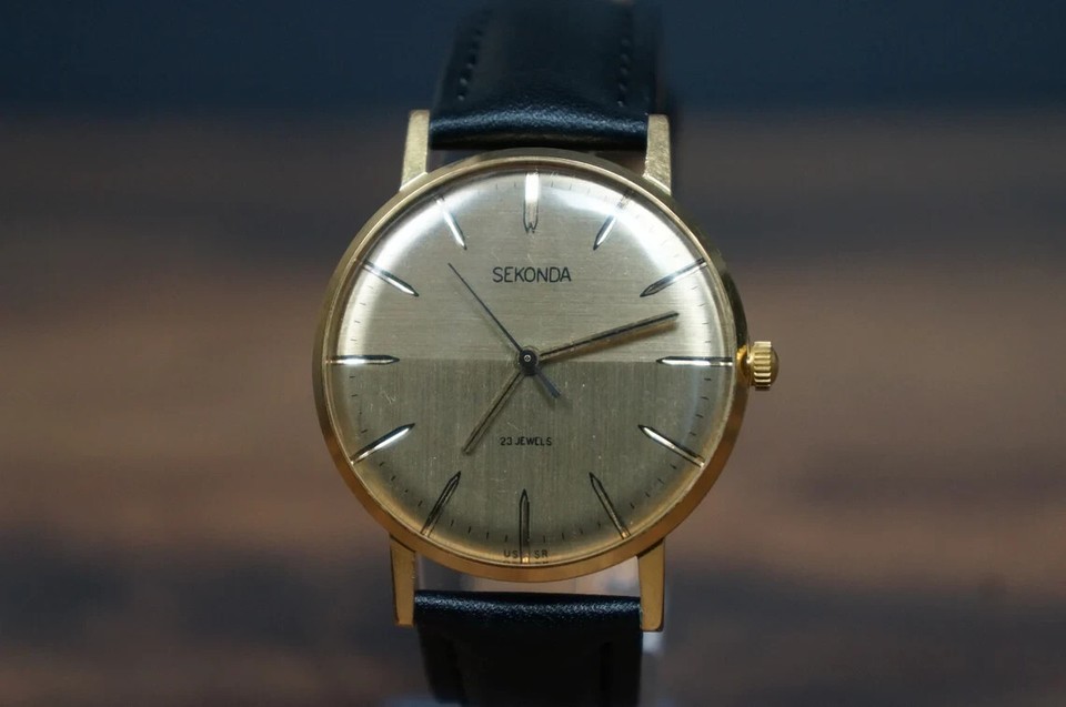 Seconda watch, USSR watch, 1970s, Mens watch, vintage watch, Soviet ...