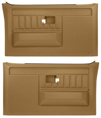 1981 1982 1983 1984 CHEVY GMC TRUCK SADDLE FRONT DOOR PANELS 81-56662-S ...