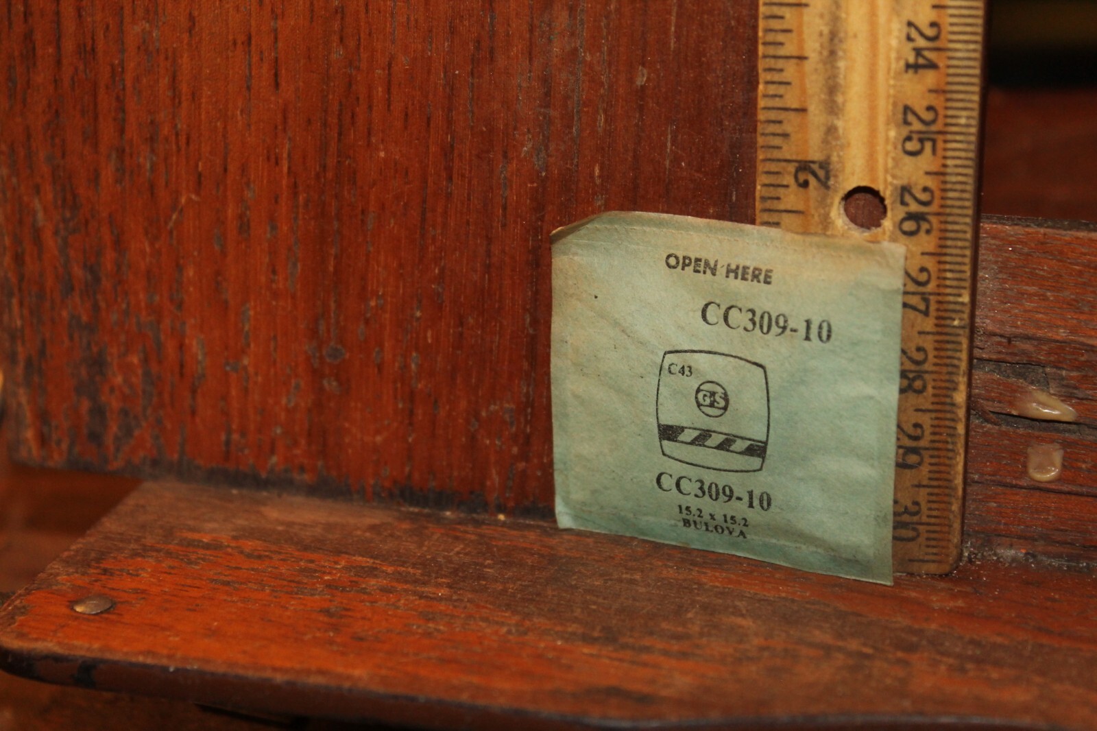 VINTAGE NOS SEALED Germanow-Simon G-S Watch Crystal CX309-10 BULOVA | eBay