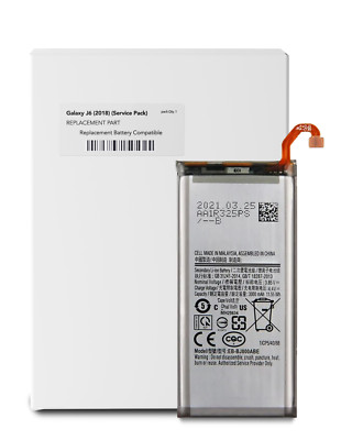 Replacement Battery For Samsung Galaxy J6 (J600 / 2018) (Service Pack ...