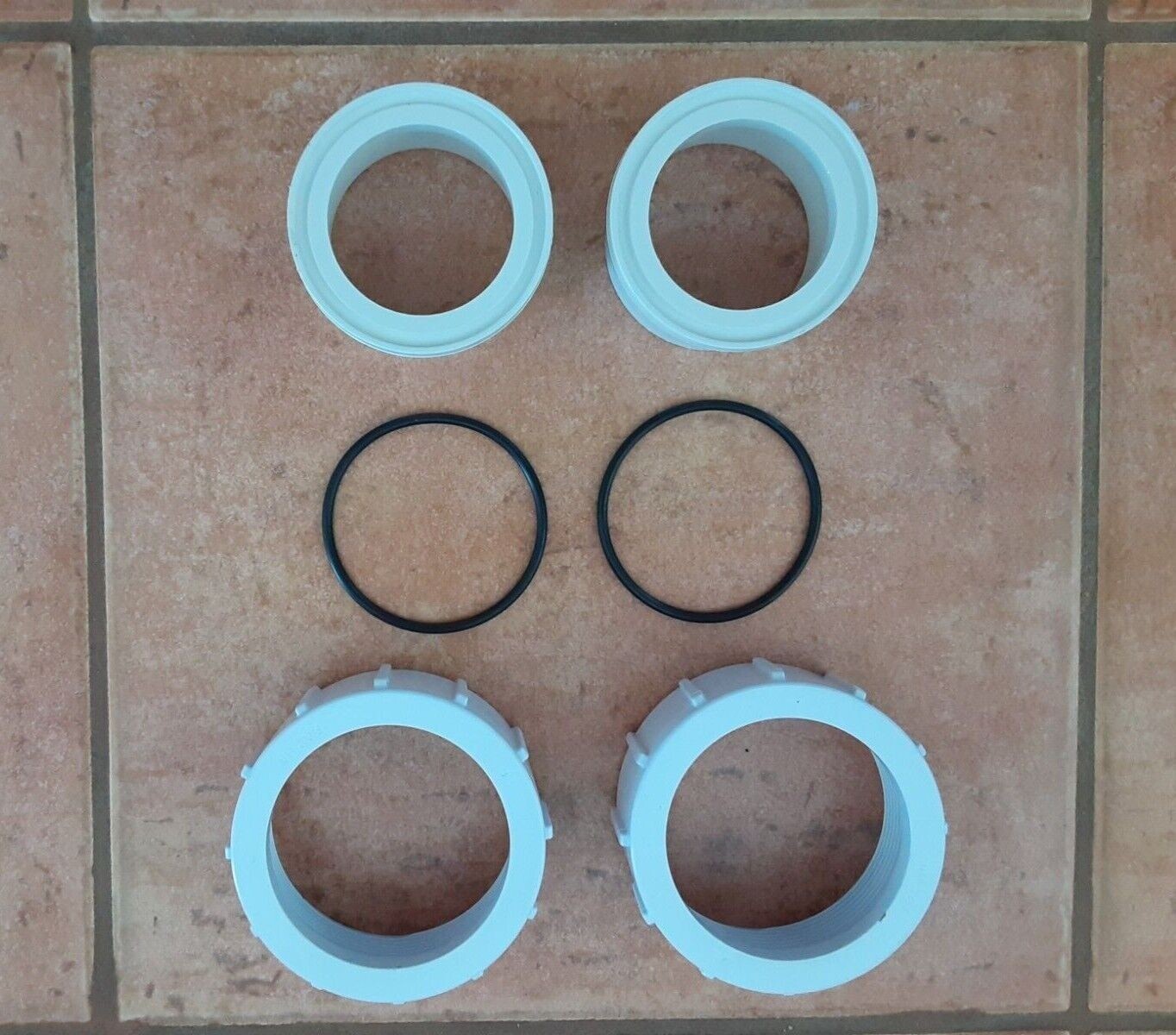 Pentair Half Union 2" Slip-2 Unions-Includes 2 O-Rings-OEM #42001-0402 ...
