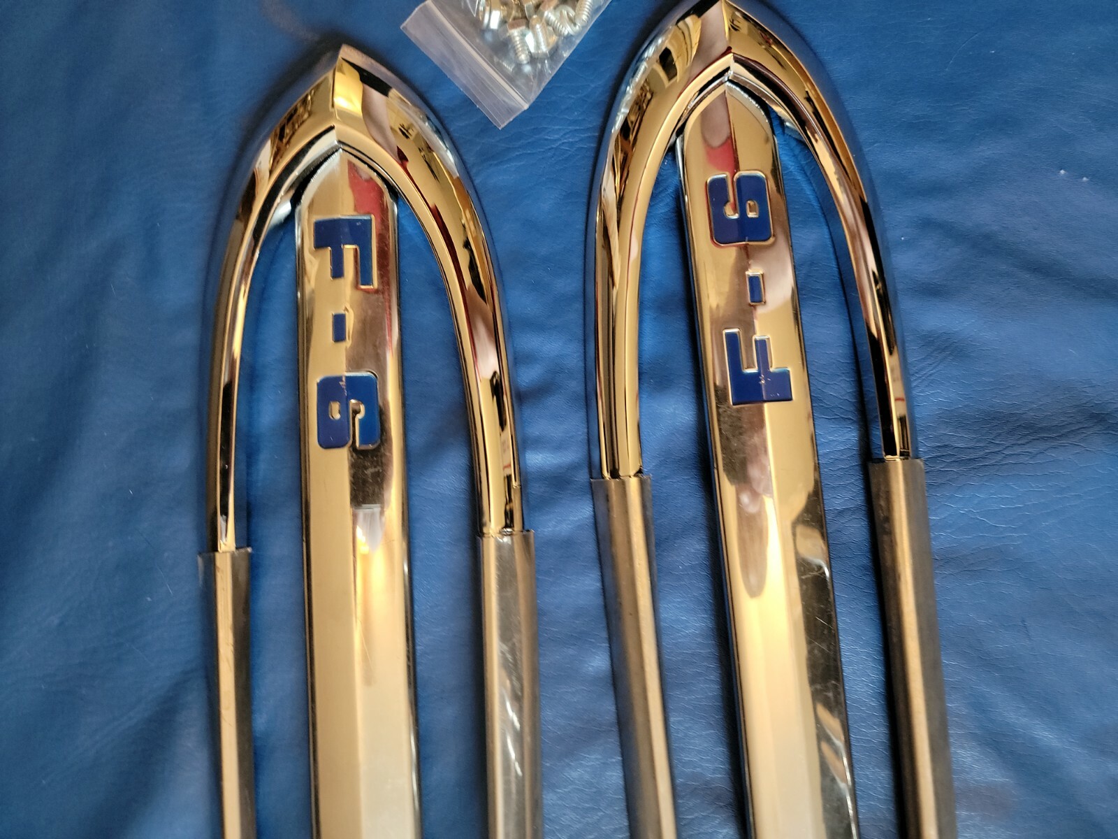 1951 Ford F6 COE 5 star hood trim oem | eBay