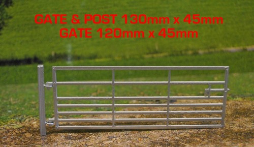BRITAINS SCALE, GATE & POST , 130MM X 45MM (GATE 120 X 45) | eBay UK