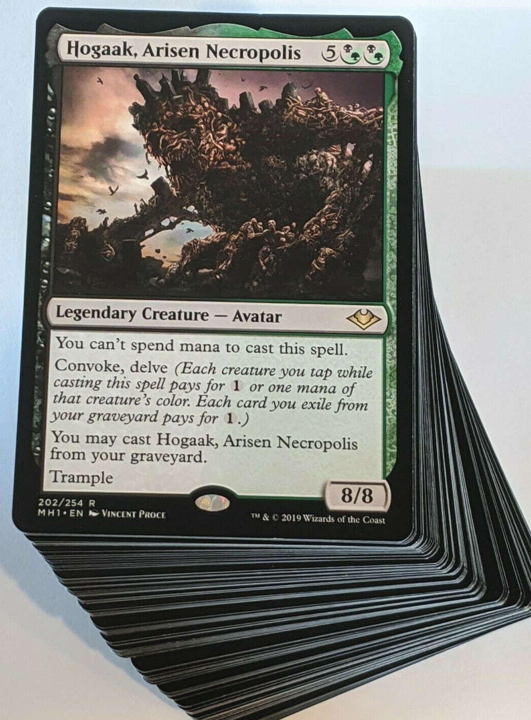 ***Custom Commander Deck*** Hogaak, Arisen Necropolis - Graveyard ...