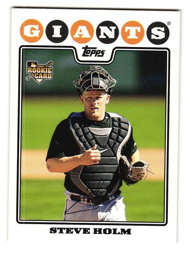 2008 Topps #493 Steve Holm | eBay