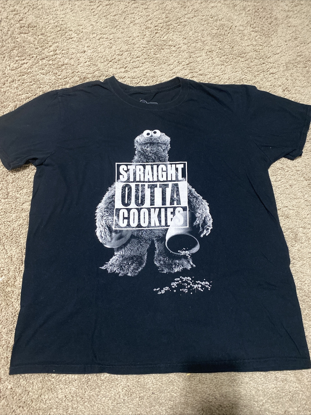 Sesame Street COOKIE MONSTER “Straight Outta Cookies”… - Gem