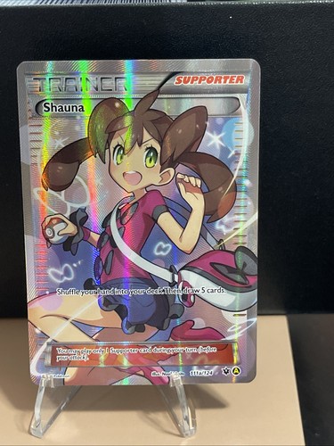 Shauna 111a/124 Full Art Ultra Rare Card Pokémon XY - NM | eBay