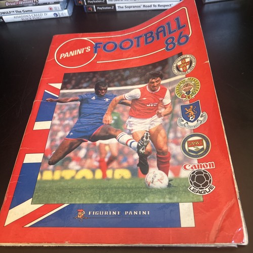 Panini Football 86 Sticker Album Complete Good Condition | eBay UK