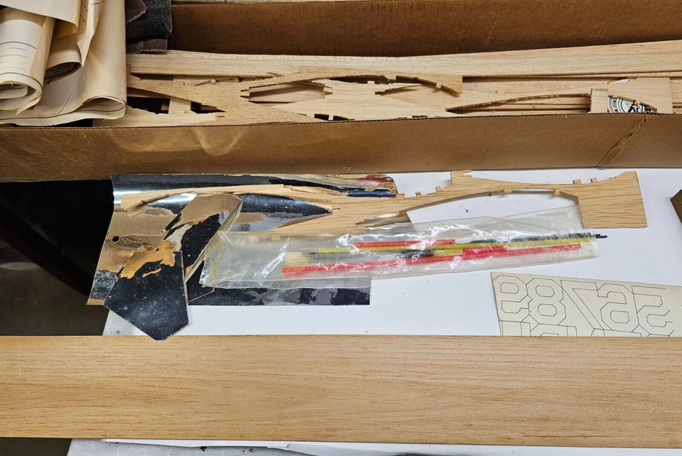 Craft-Air "Drifter II", Remote Control Model Airplane - Sailplane Kit ...