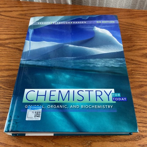 Chemistry for Today: General, Organic, and Biochemistry by Spencer L ...