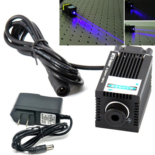 1pc 450nm 445nm 1.6W blue laser diode module for CNC engraving with 12V ...