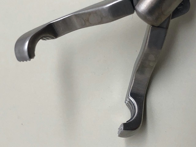 Jarit 10mm Laparoscopy Forceps Angled Circle Grasper 625-154 for sale ...