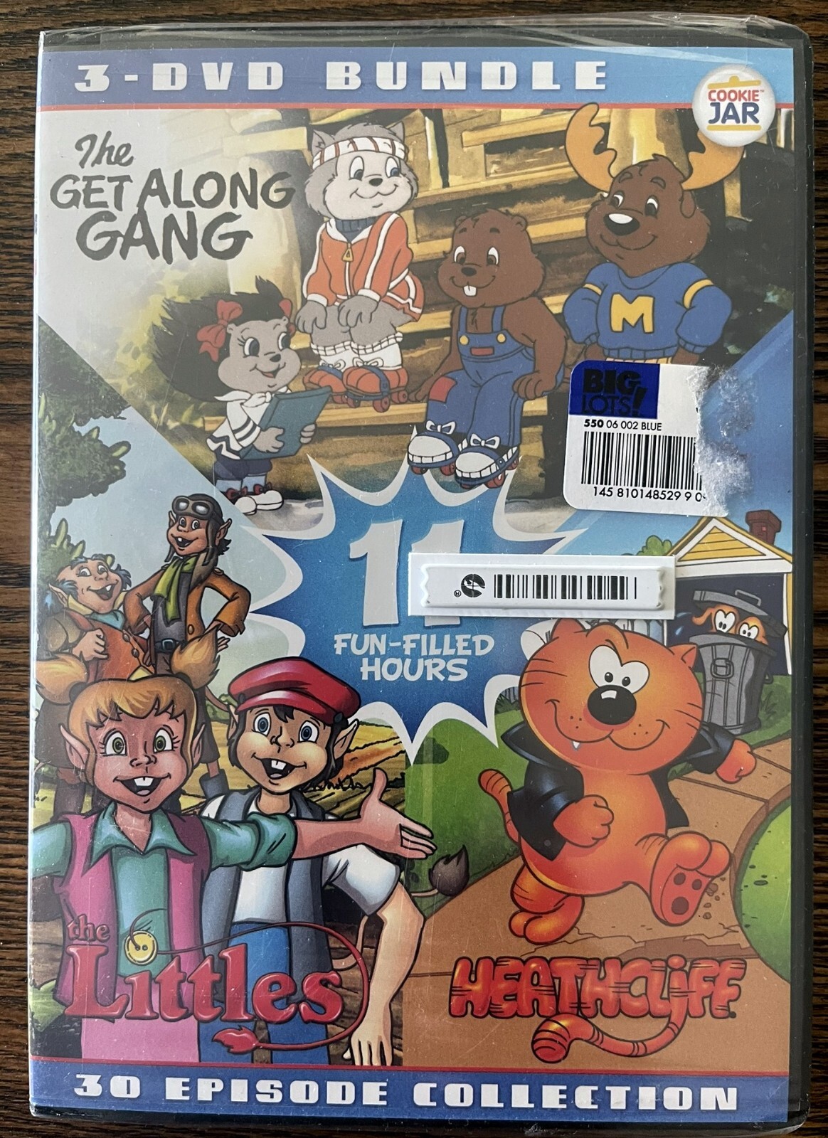 The Get Along Gang/The Littles/Heathcliff (DVD, 2012, 3-Disc Box Set ...